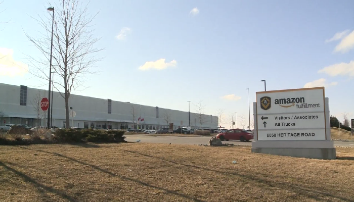 Ministry of Labour probes Amazon warehouse with COVID-19 outbreak - CHCH