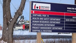 Ontario Shipyards worker dead after falling into Hamilton Harbour ...