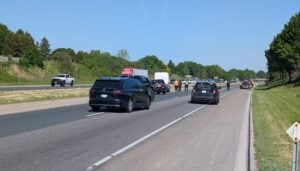 Eastbound Linc in Hamilton reopens after five-vehicle crash