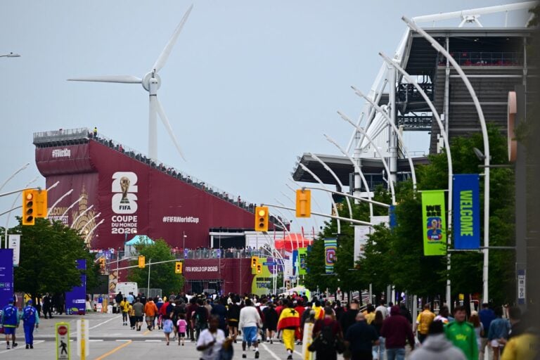 Germany, Ivory Coast fans arrive in Toronto for FIFA World Cup match - CHCH